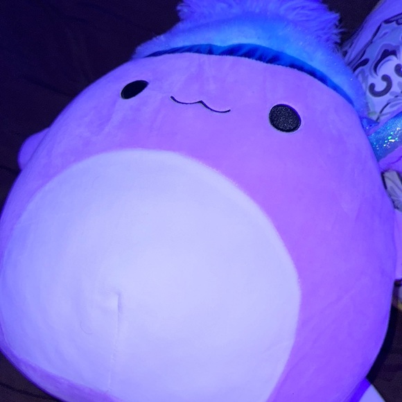 Squishmallows | Toys | 4in Large Squishmallow Plush Purple Dino Limited ...